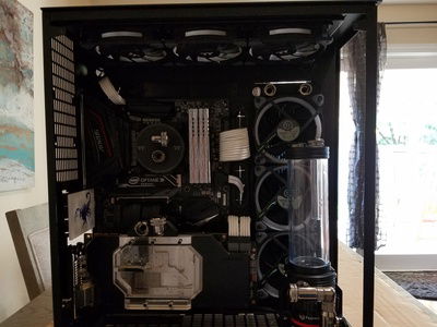 Walnut and Brass PC Case » builds.gg