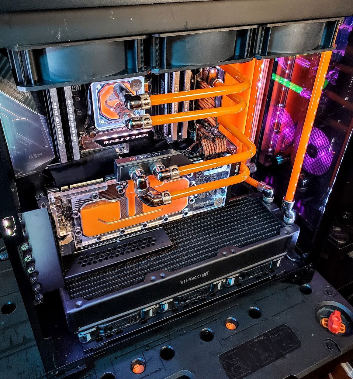 Lian Li o11 Dynamic XL - Happy Halloween Orange » builds.gg