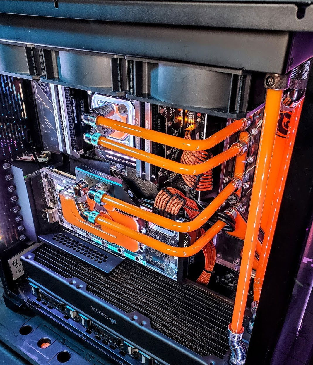 Lian Li o11 Dynamic XL - Happy Halloween Orange » builds.gg