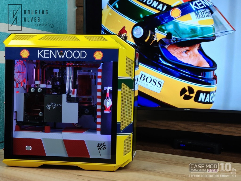 CaseMod Ayrton Senna F1. » builds.gg