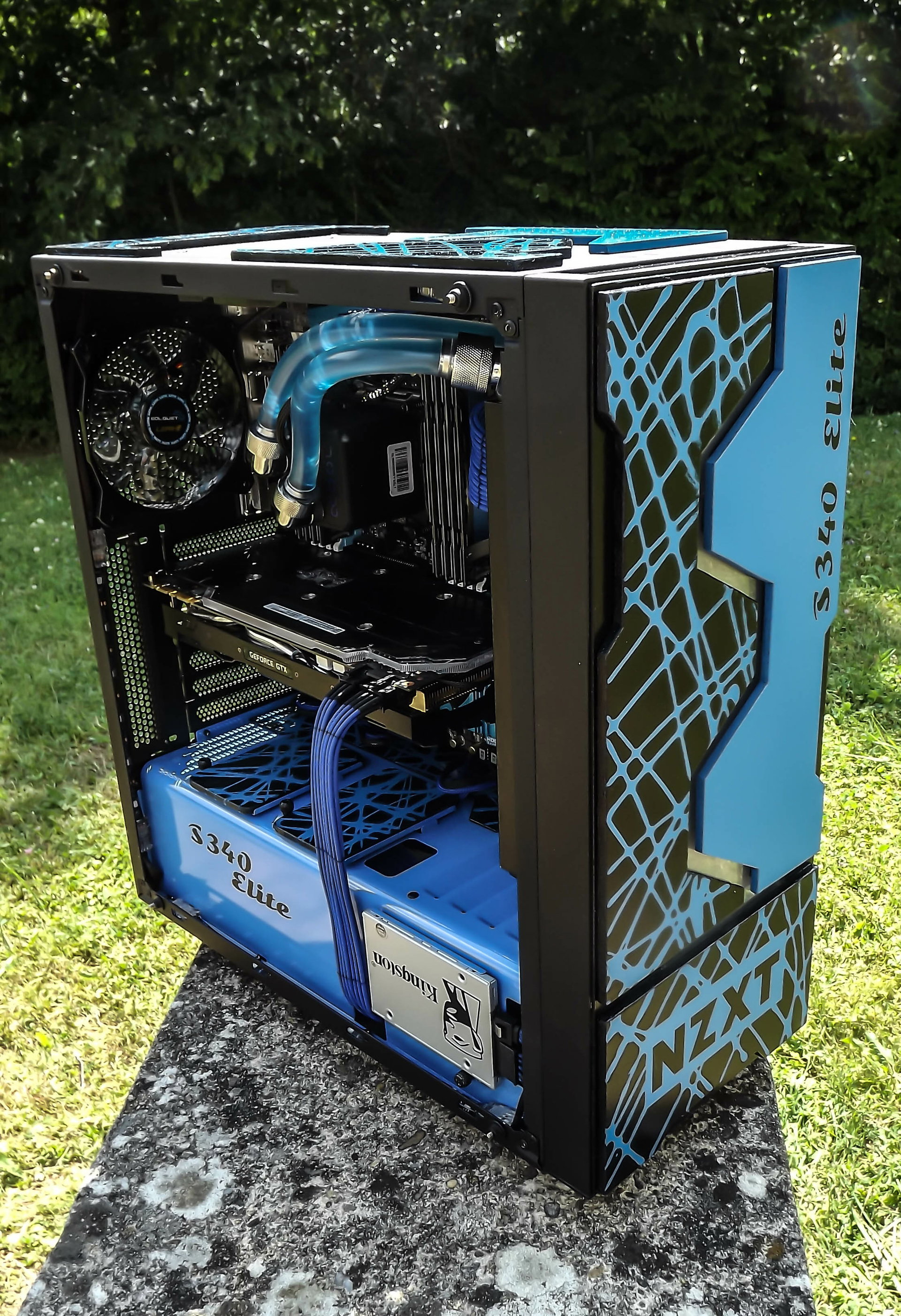 NZXT S340 Elite : Cæruleum » builds.gg