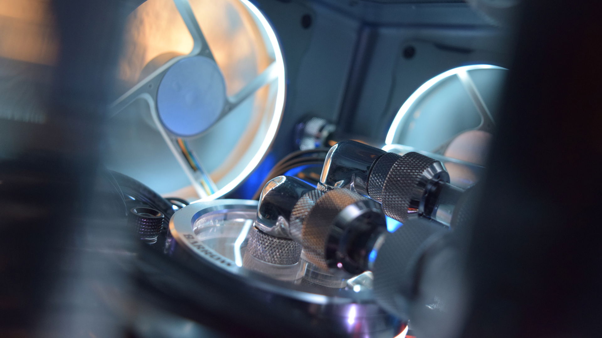 Red Bull Mini Fridge watercooled PC » builds.gg