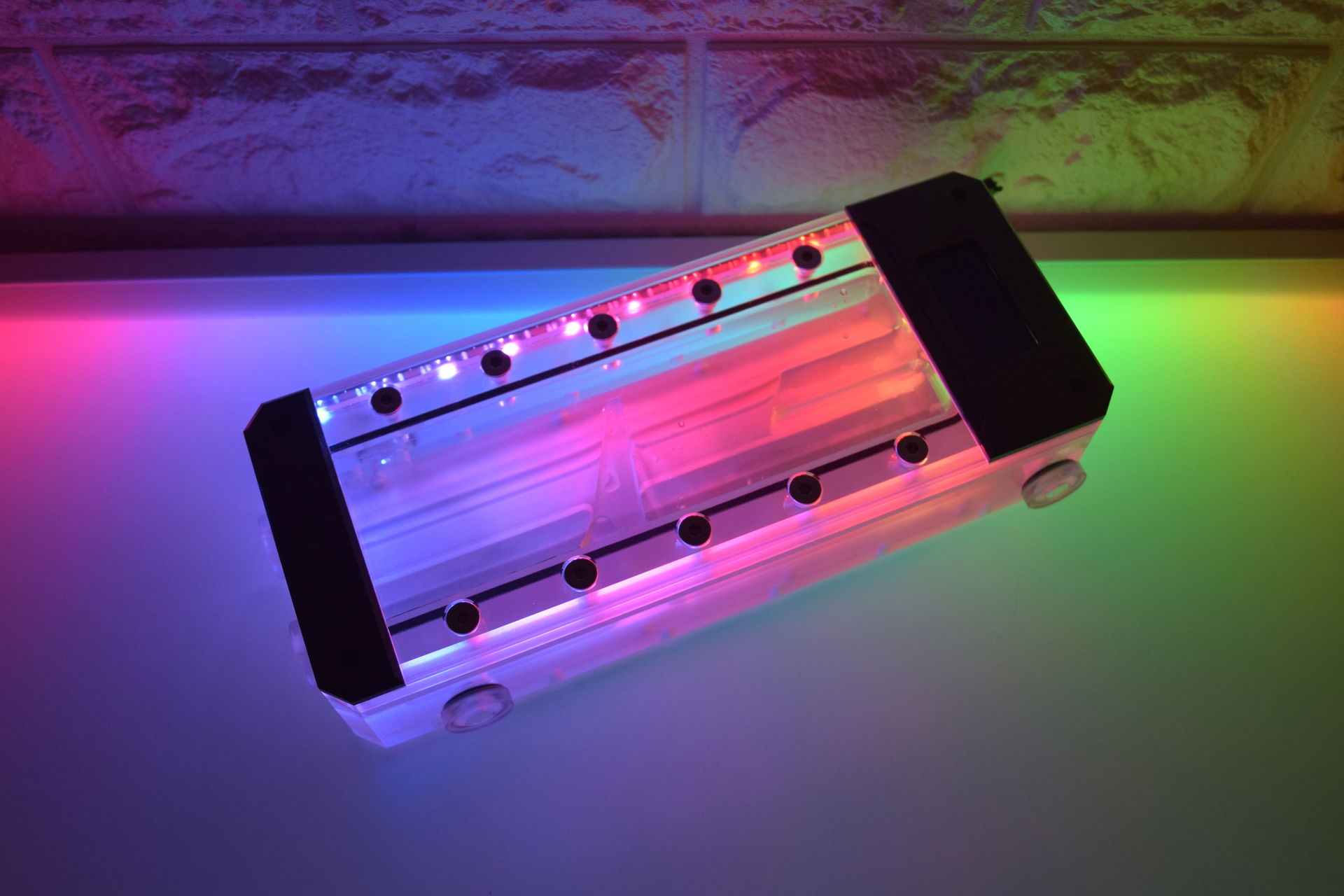 Red Bull Mini Fridge watercooled PC » builds.gg