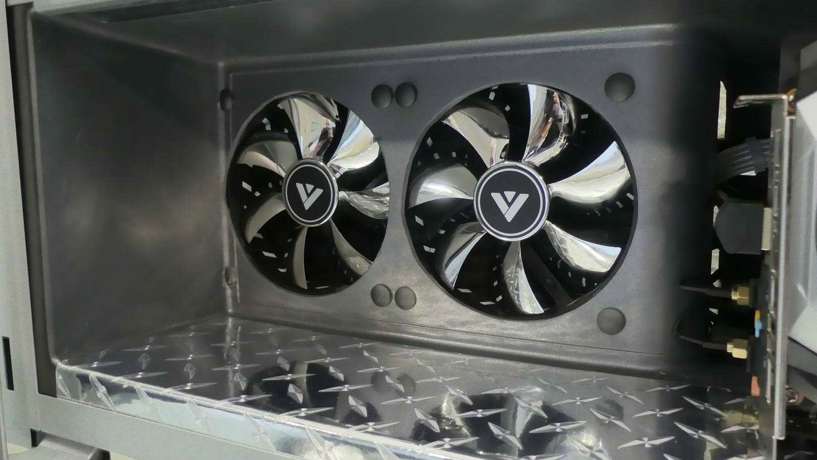 Red Bull Mini Fridge PC - Diamond Plate Infinity Mirror » builds.gg