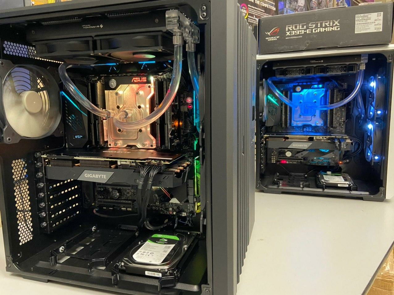 Dual Watercooled Threadripper Systems for a Canadian University » builds.gg