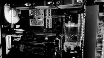 Walnut and Brass PC Case » builds.gg