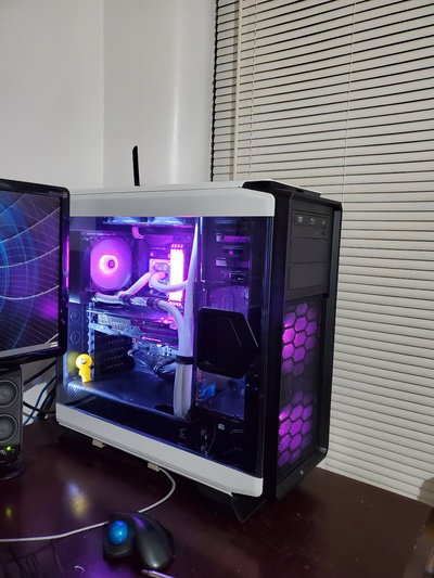 Walnut and Brass PC Case » builds.gg