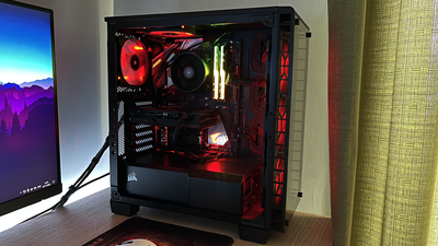 Walnut and Brass PC Case » builds.gg