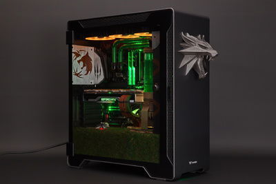 Industrial/Steampunk wooden/copper PC » builds.gg