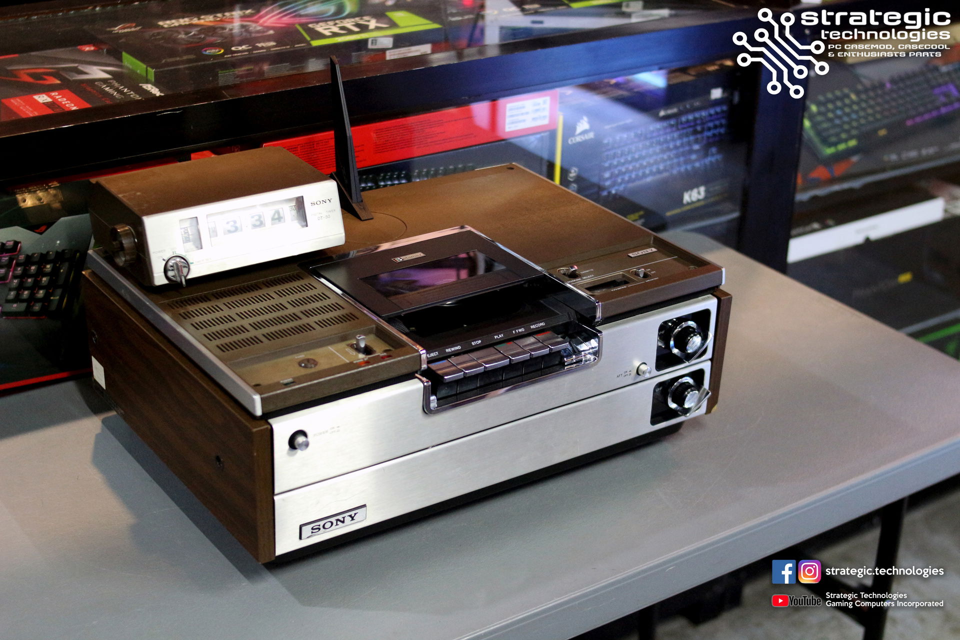 1976 Sony Betamax SL-7200 Videocassette Recorder Ultimate Sleeper Build ...