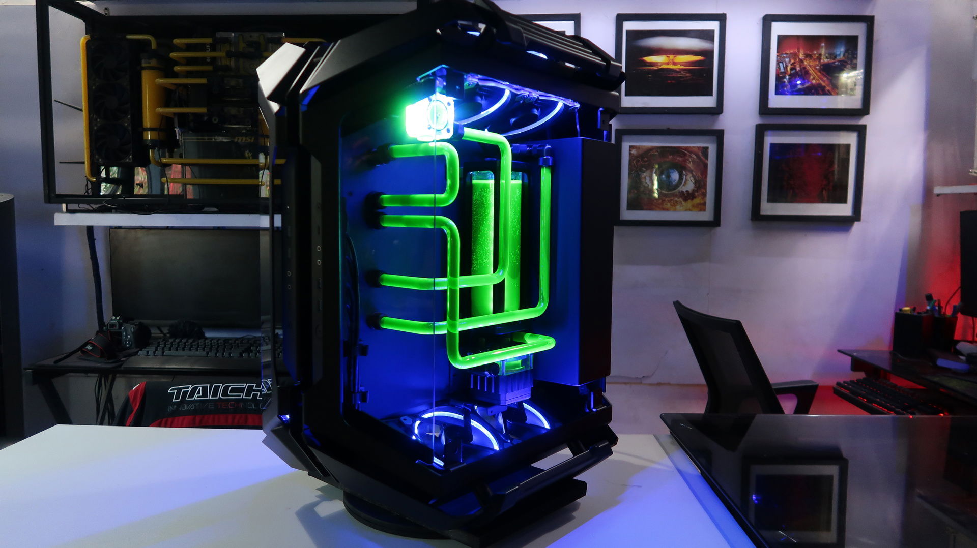 Custom Pc Build #67 " Gemini X " Ryzen Threadripper 3970X, Cougar ...