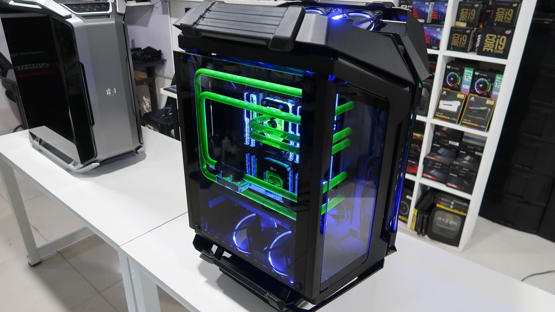 Custom Pc Build #67 " Gemini X " Ryzen Threadripper 3970X, Cougar ...