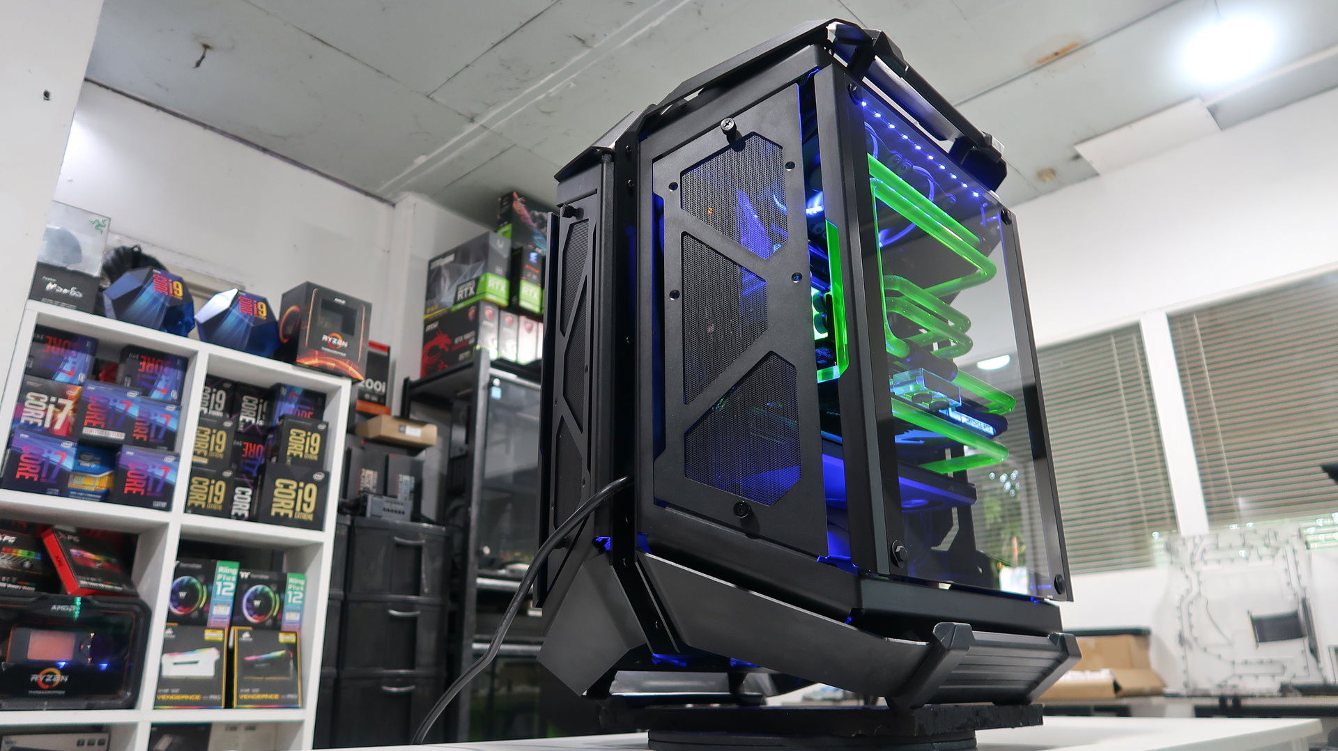 Custom Pc Build #67 " Gemini X " Ryzen Threadripper 3970X, Cougar ...