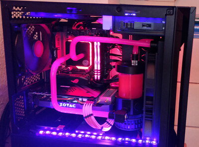 The Scandinavian - A minimalist oak wood PC case » builds.gg