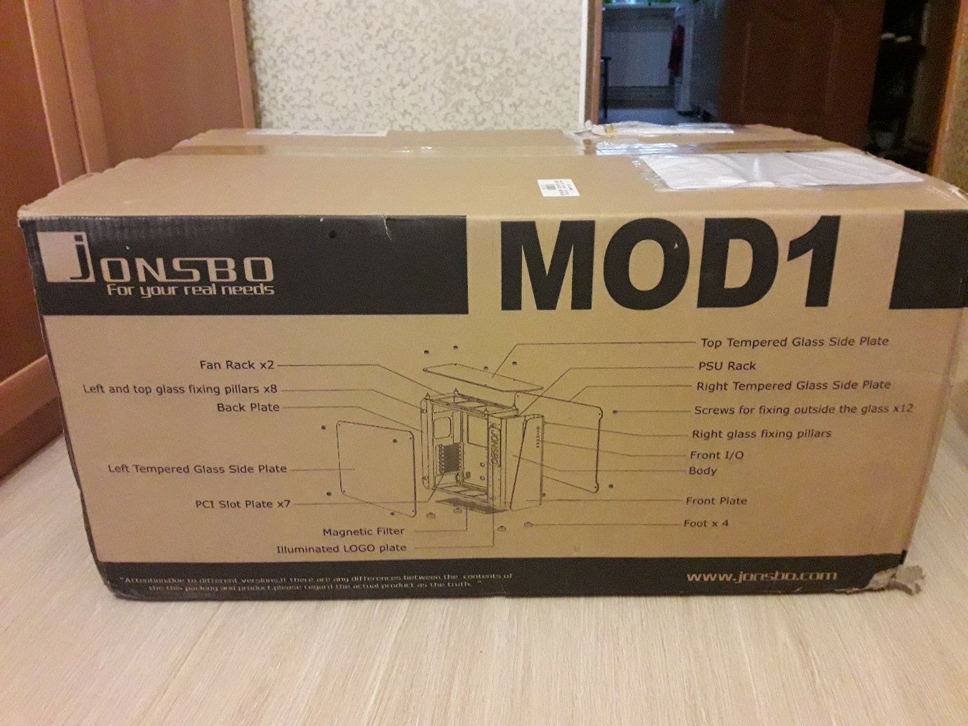 Jonsbo MOD1 (Black/RED) » builds.gg