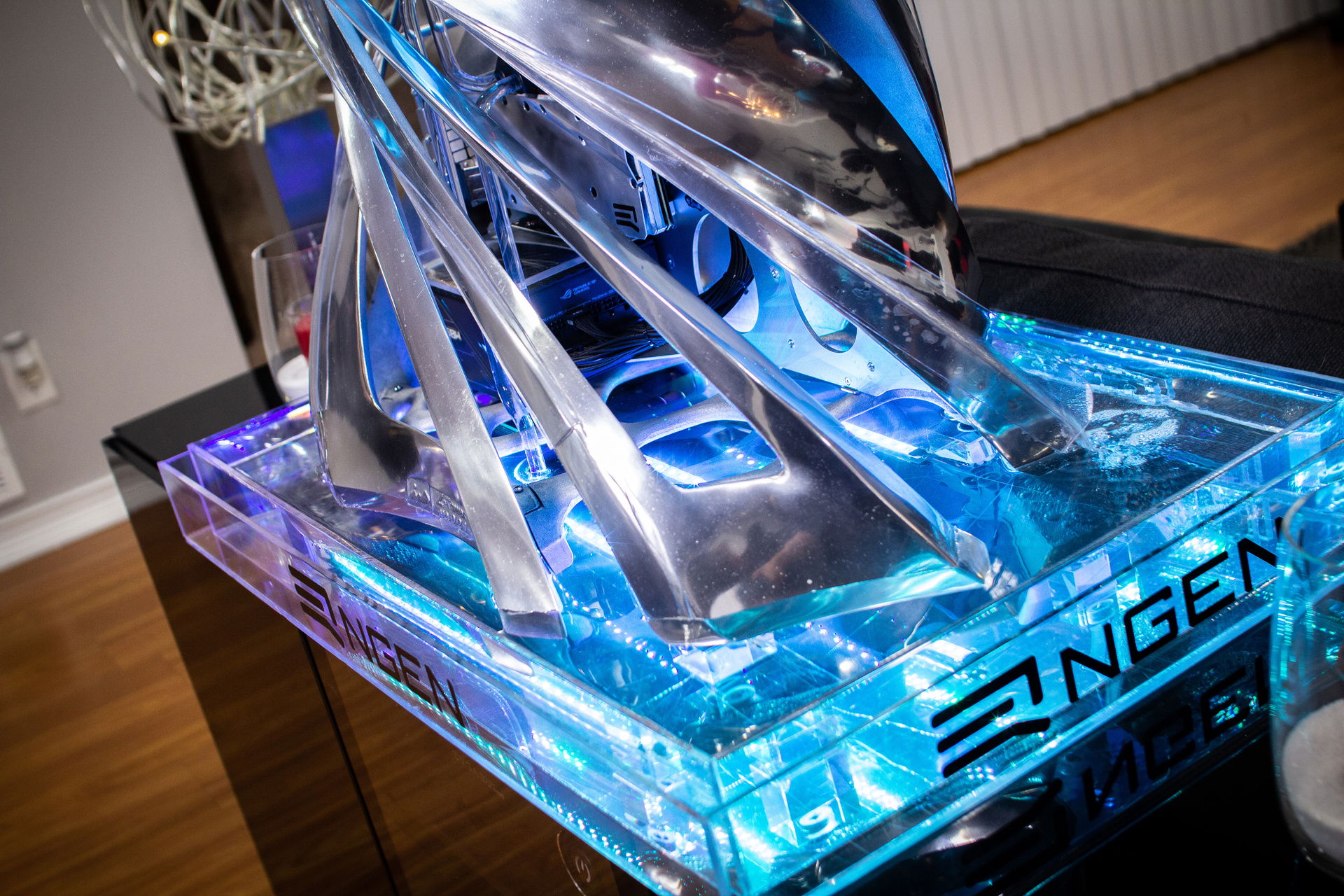 Zen Tower - Open Waterfall Cooled Computer » builds.gg