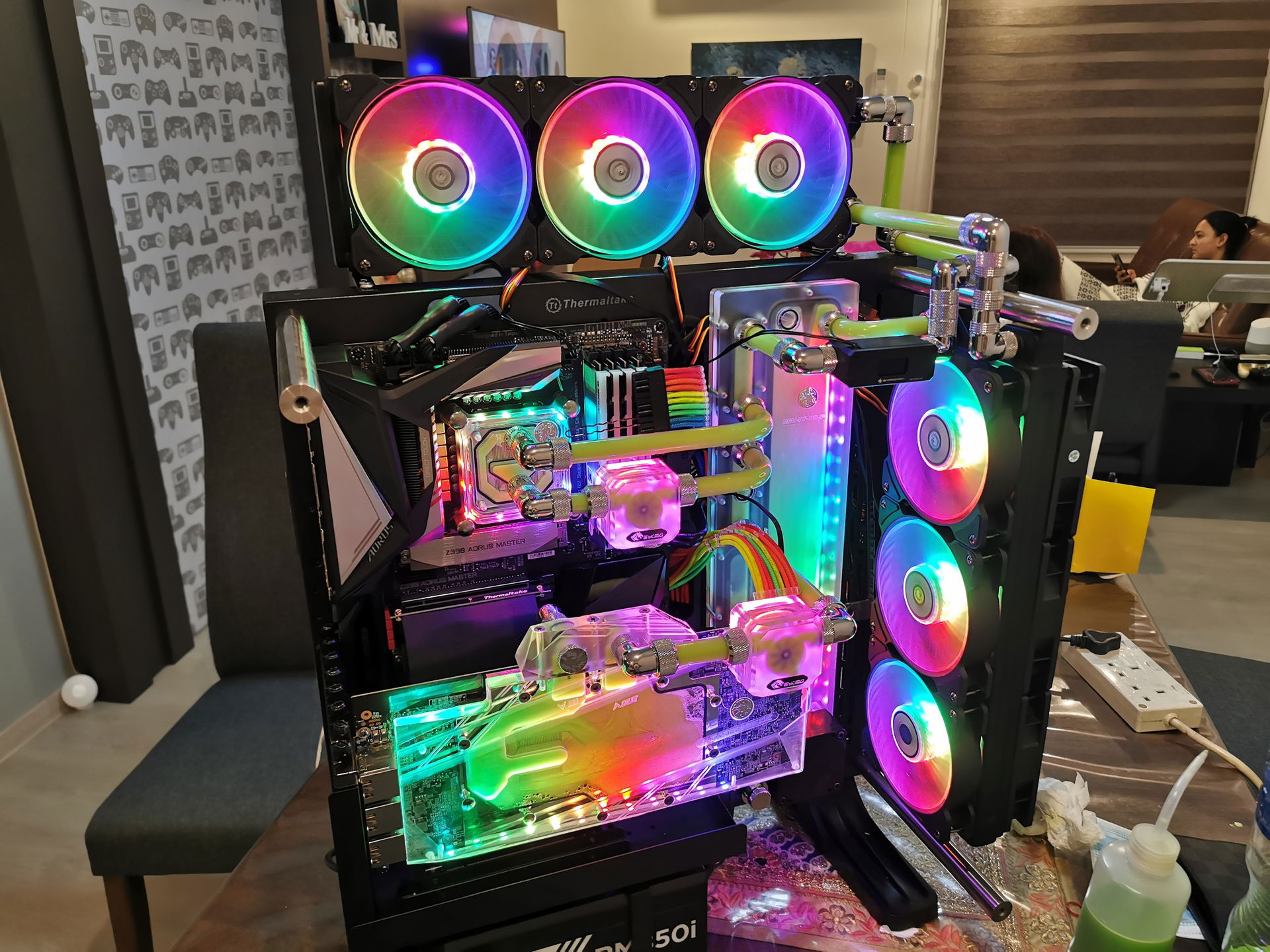 Thermaltake Core P3 Hardline Distro plate » builds.gg