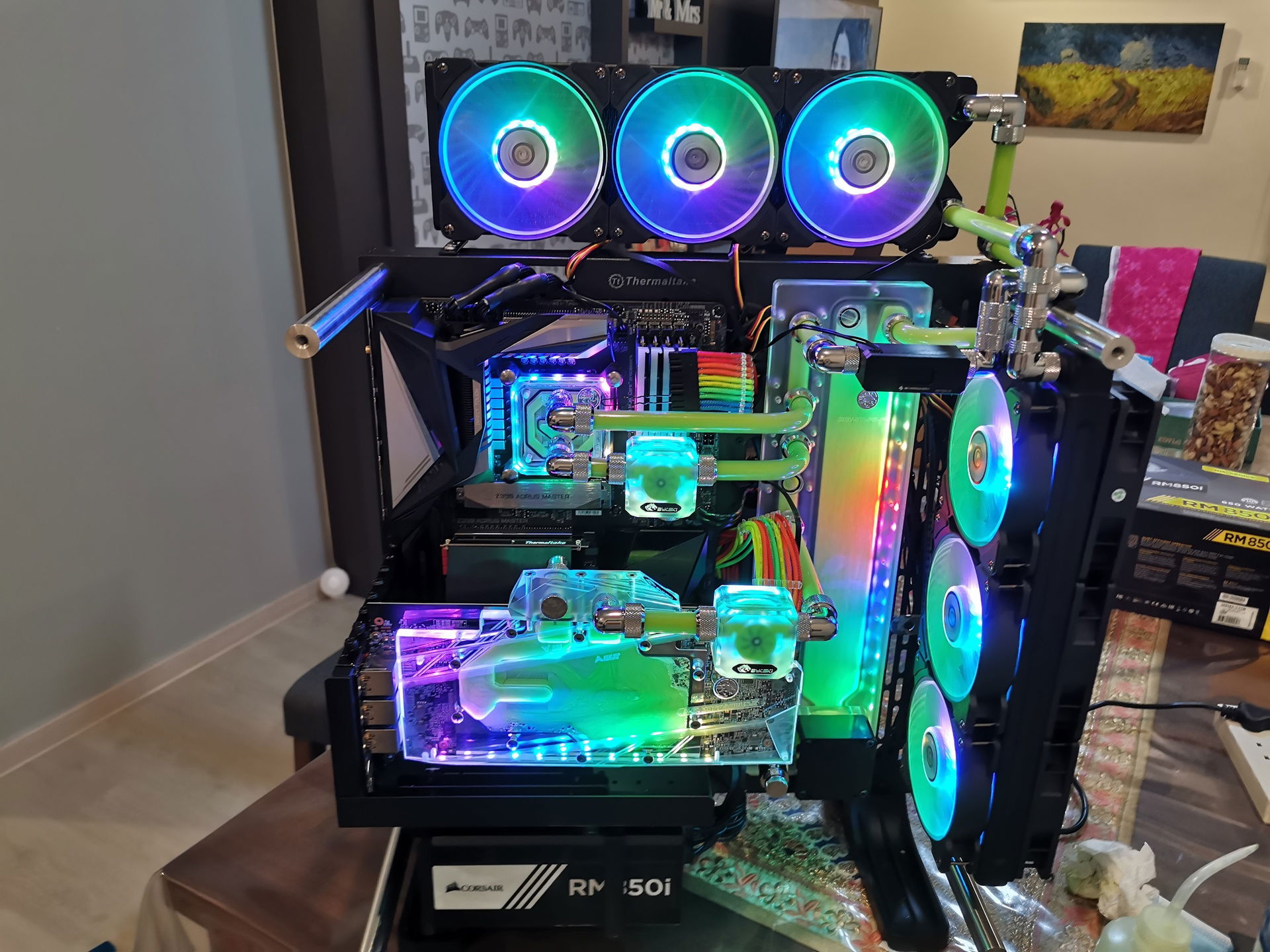 Thermaltake Core P3 Hardline Distro plate » builds.gg