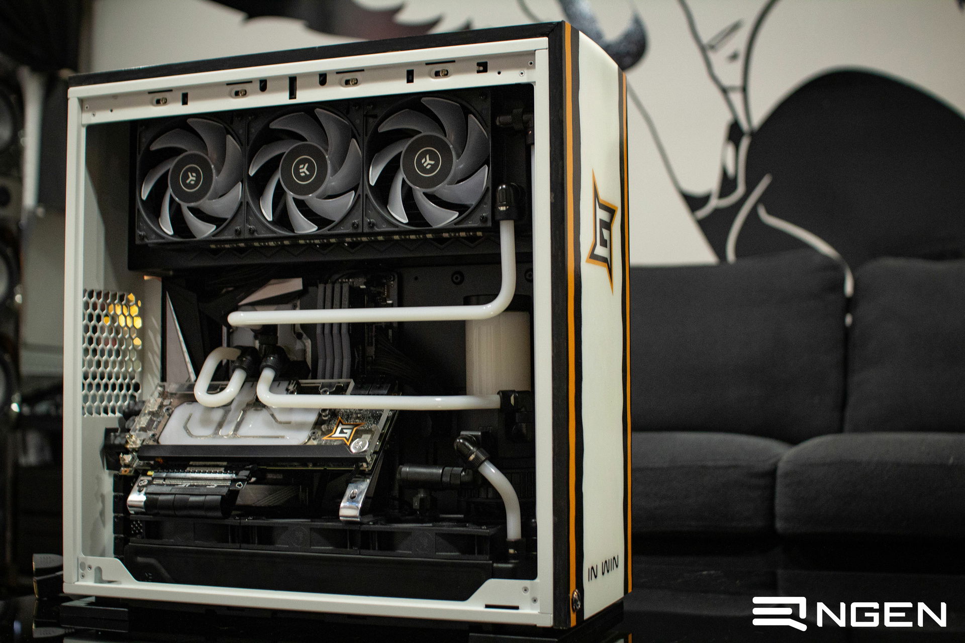 InWin 303 Wood Mod for Streamer, Ginja » builds.gg