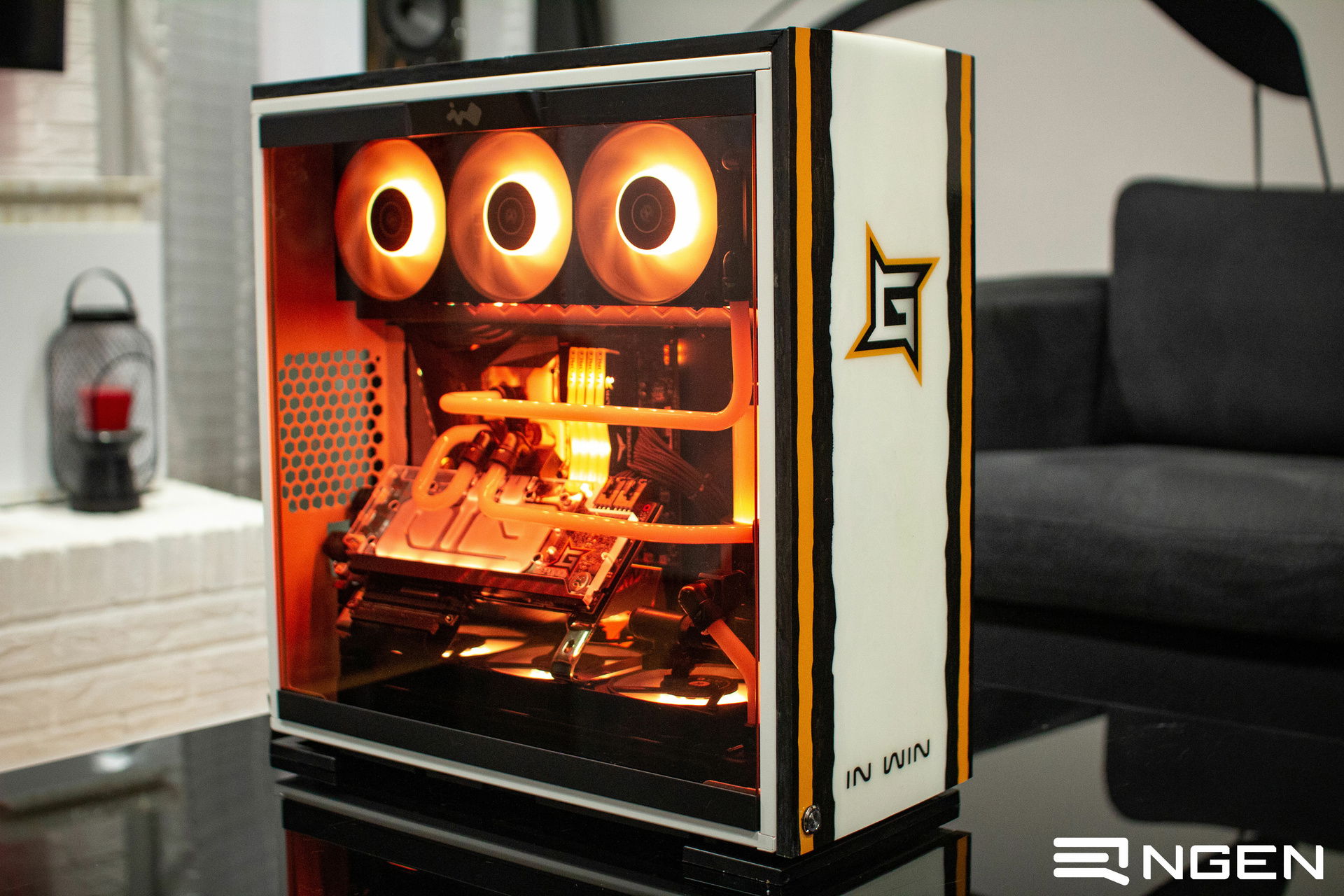 InWin 303 Wood Mod for Streamer, Ginja » builds.gg