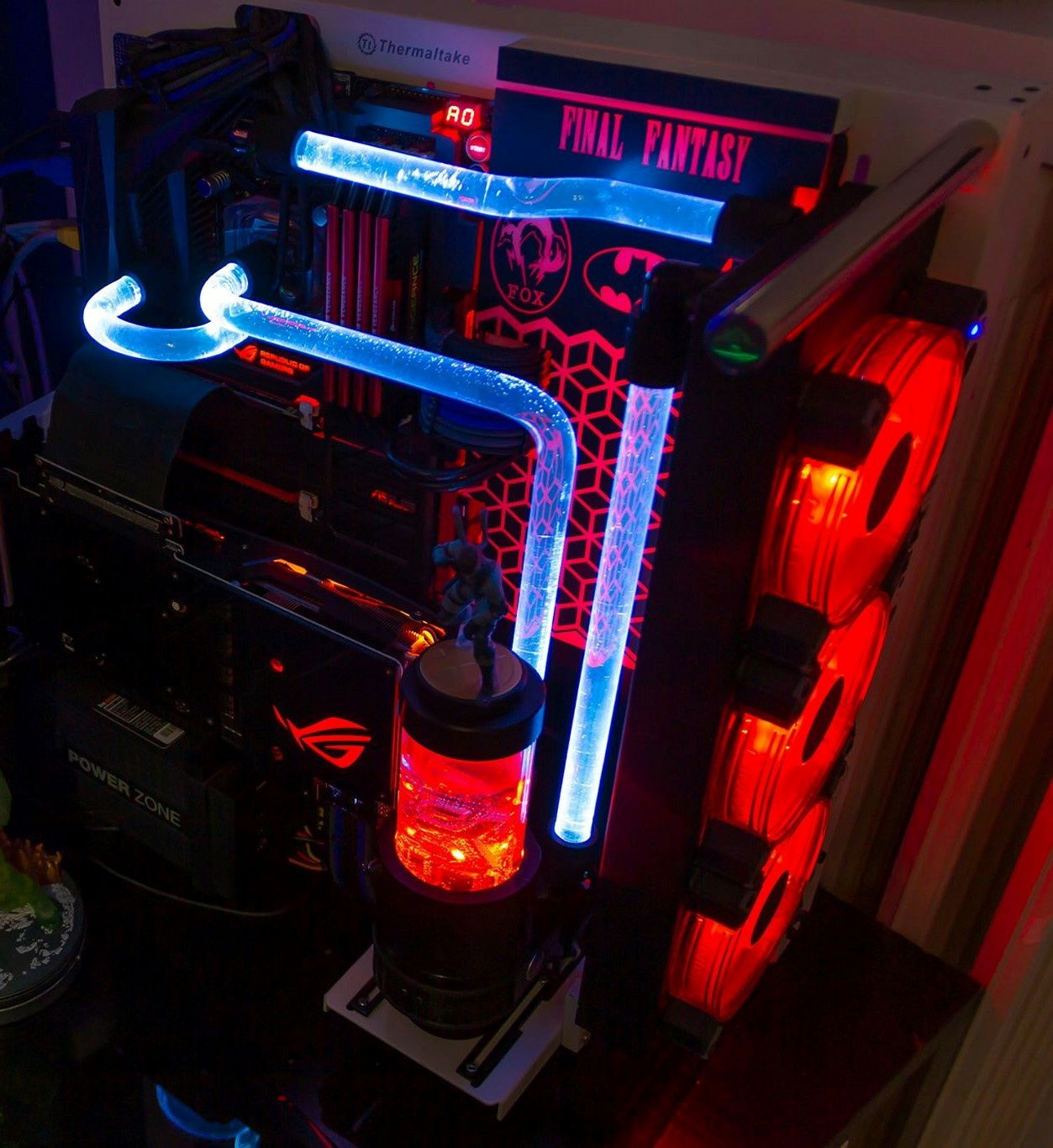 Mod Thermaltake Core P3 -ROG » builds.gg