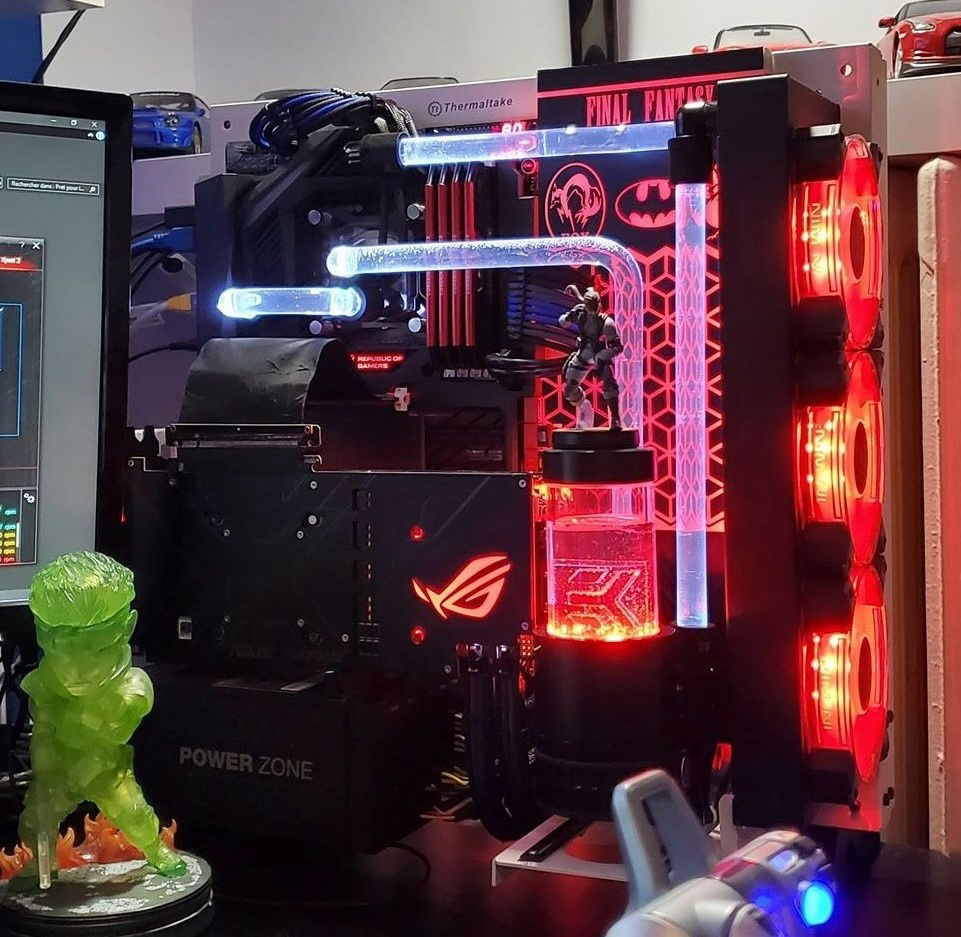 Mod Thermaltake Core P3 -ROG » builds.gg