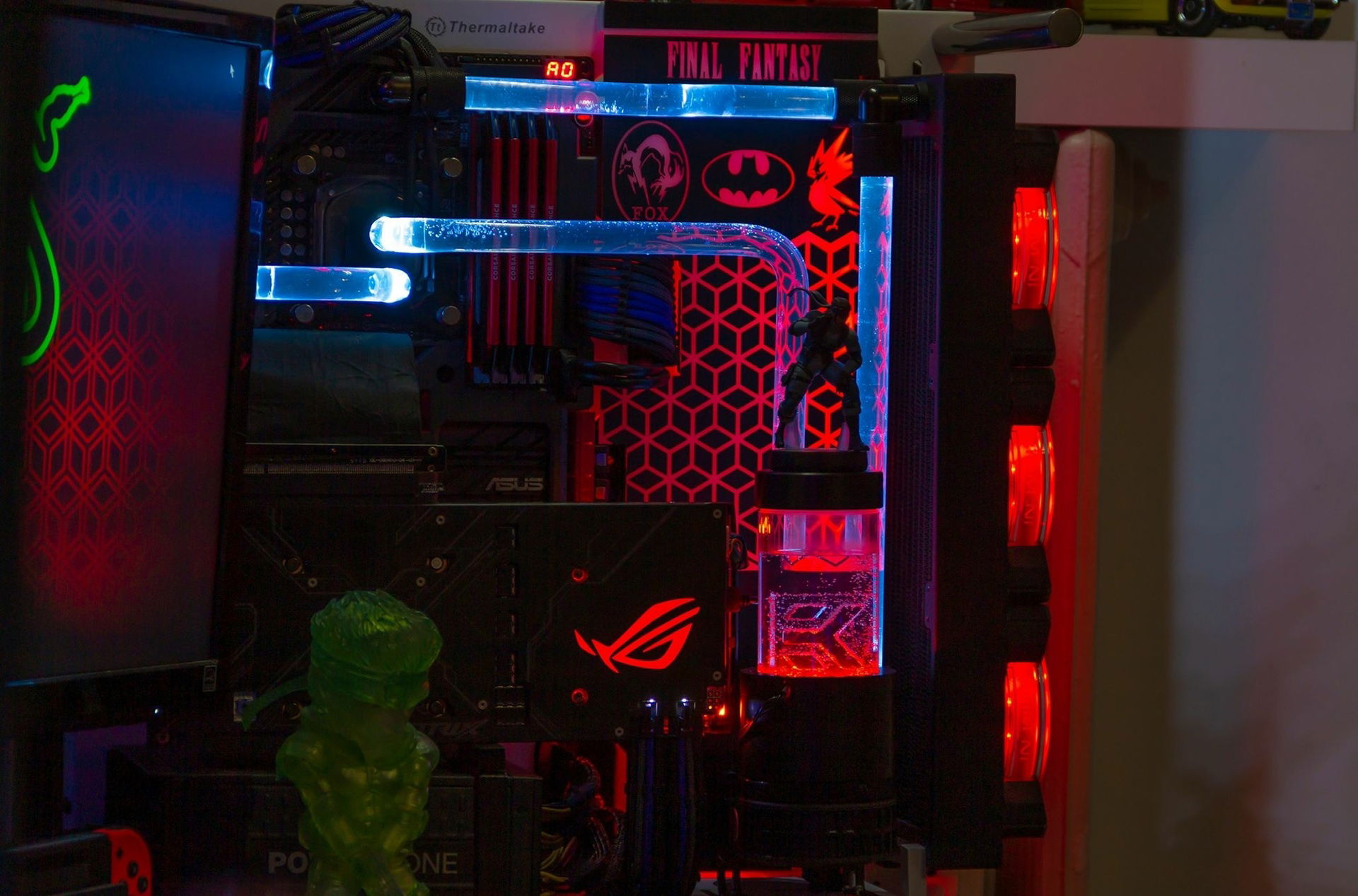 Mod Thermaltake Core P3 -ROG » builds.gg