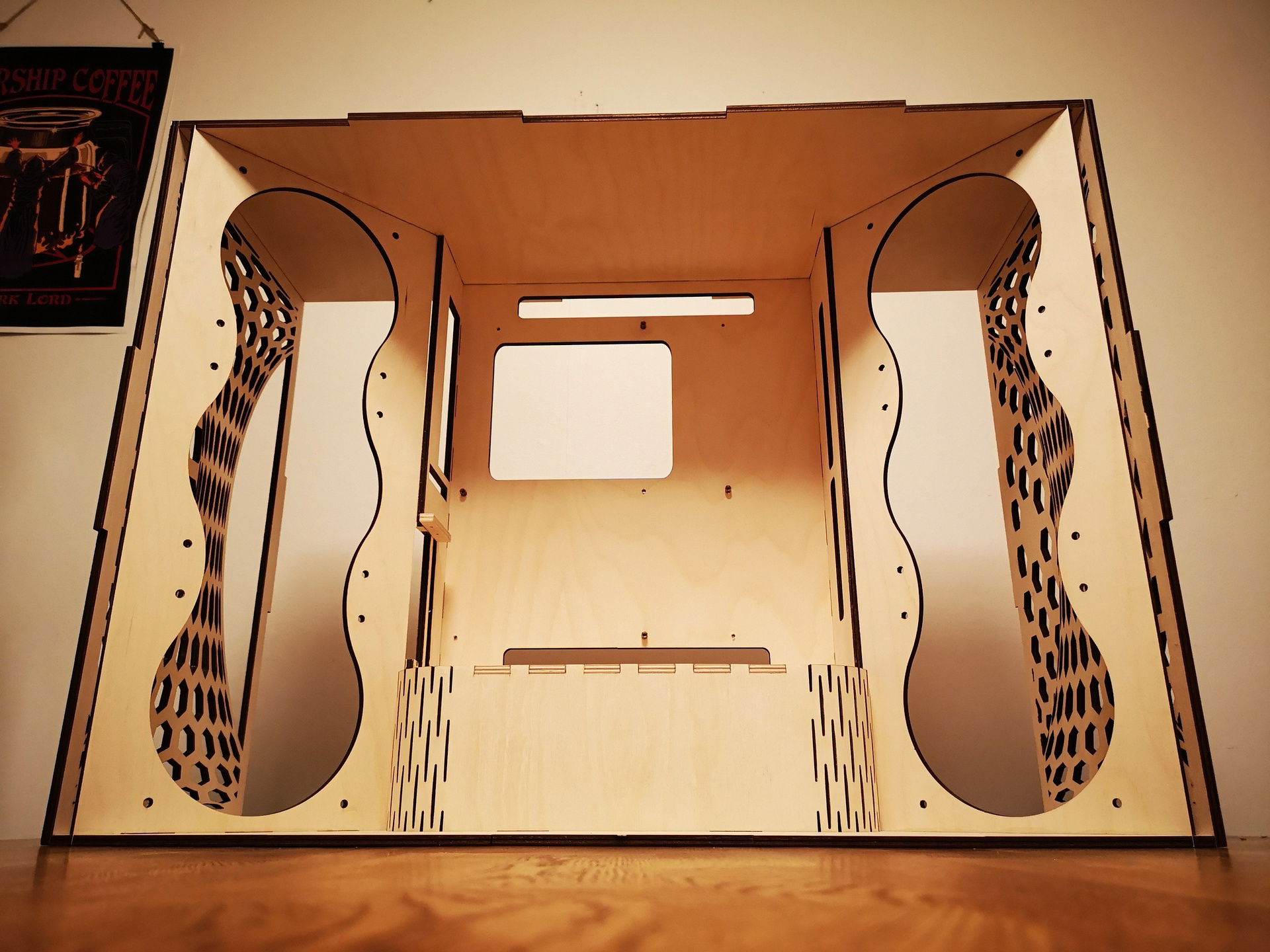 Laser cut Torus case scratch build » builds.gg