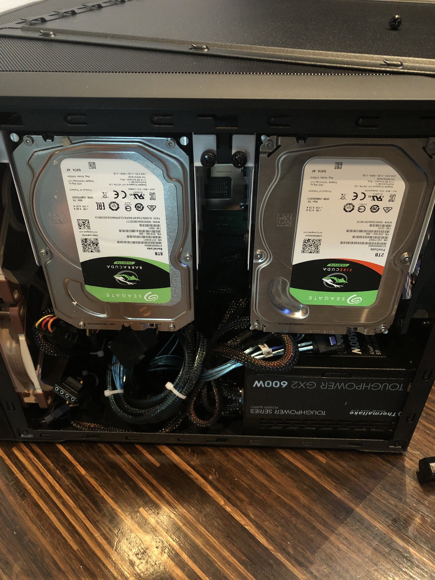 80TB Compact NAS from used parts » builds.gg