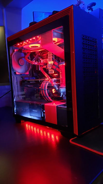 Custom Pc Build #42 " Trinity " Deepcool Tristellar Mini itx Pink Build ...