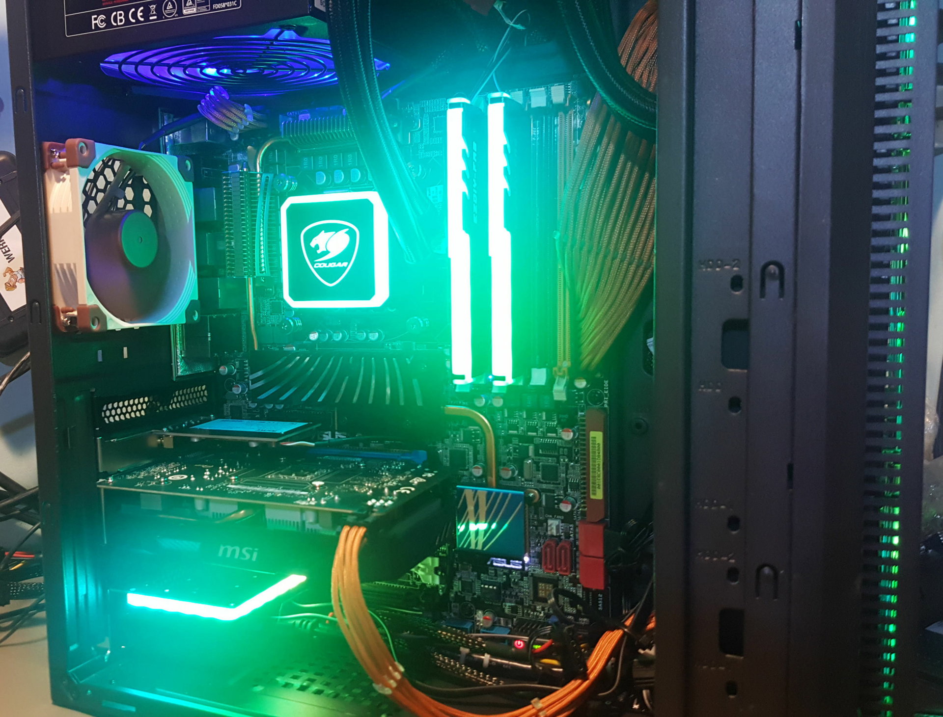 x58 ASUS P6T DELUXE v2 in a DIYPC DIY-S07 with nVME boot » builds.gg