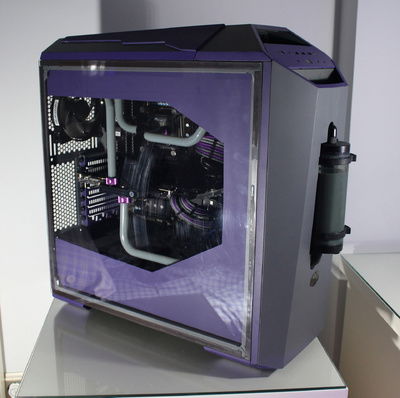 Miami Vice (Meshify C Custom Loop) » builds.gg