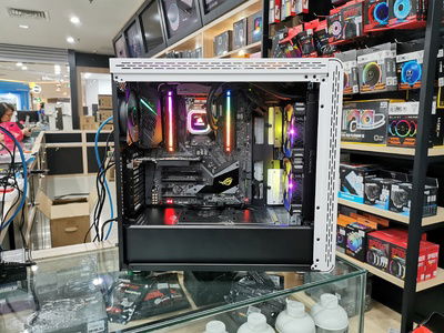 Miami Vice (Meshify C Custom Loop) » builds.gg