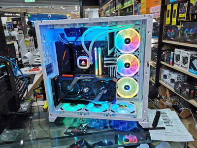 Miami Vice (Meshify C Custom Loop) » builds.gg
