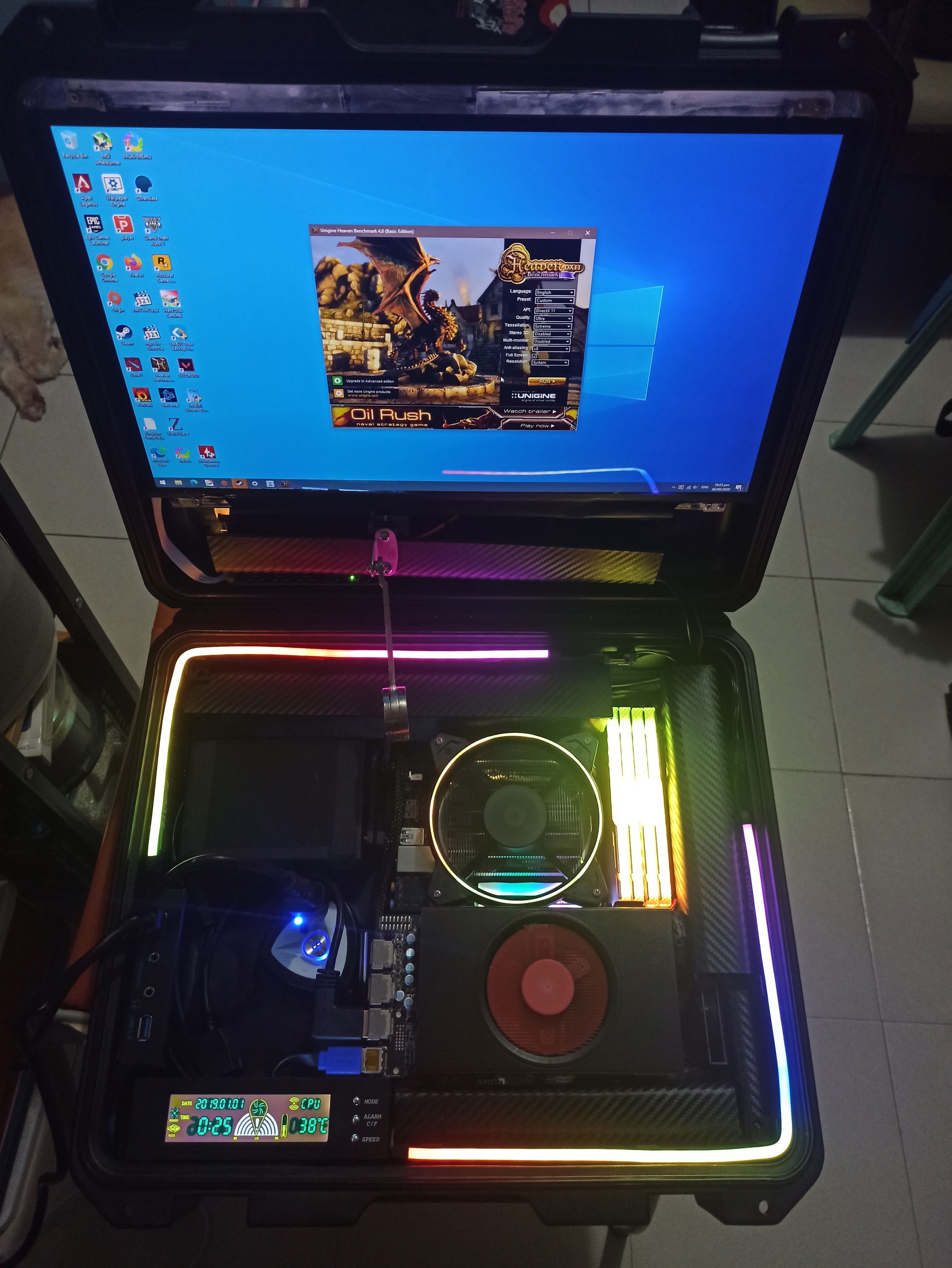 Portable Rig with Monitor » builds.gg