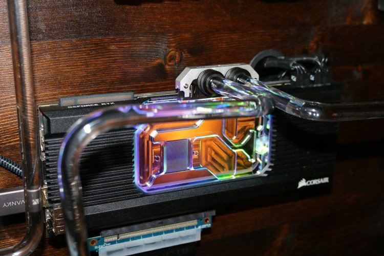 The ultimate open loop liquid cooled hand-crafted WallPC » builds.gg