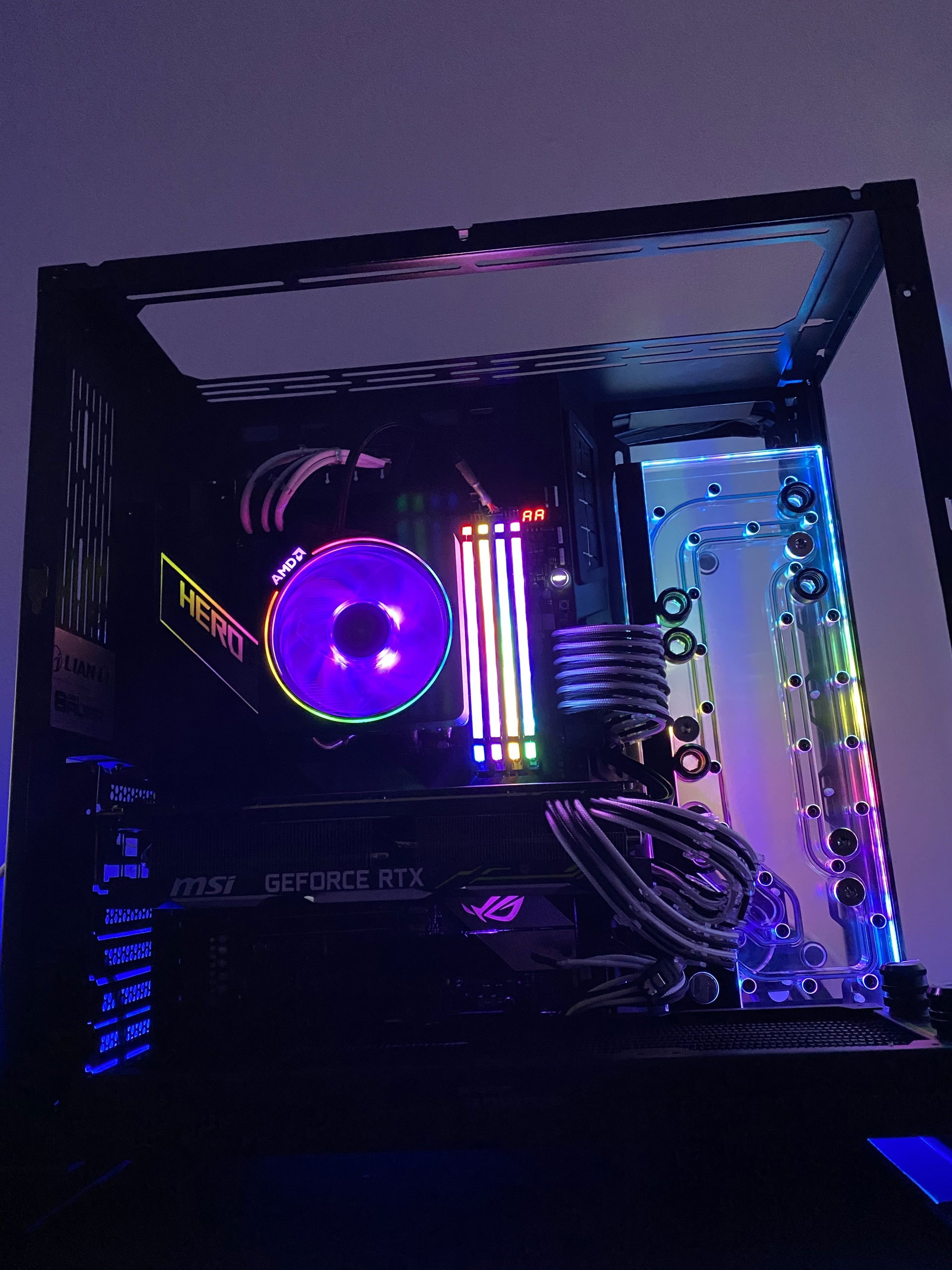 Black monster Lian li d011 » builds.gg