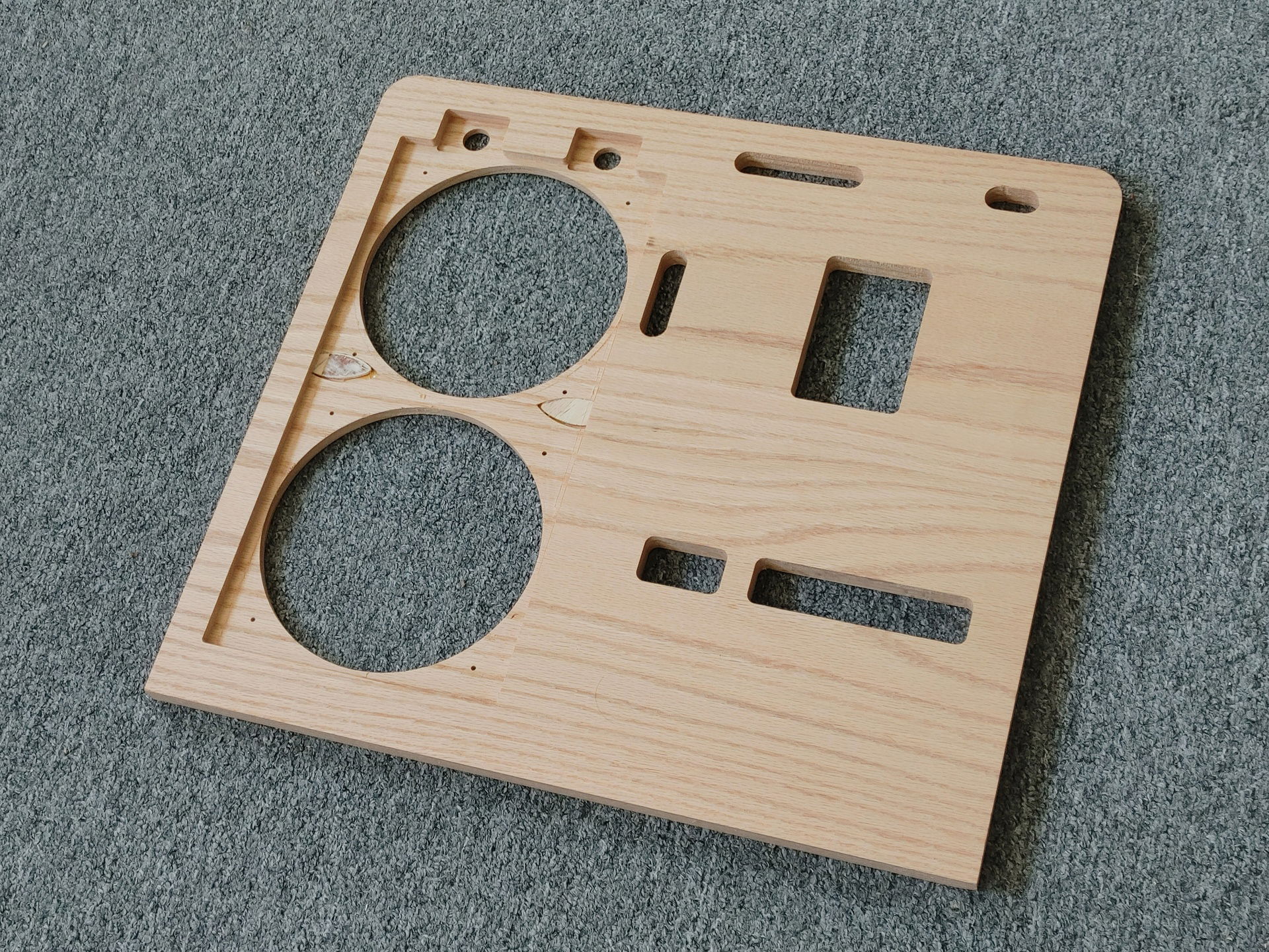 Wooden Open Chassis with 400mm Rad » builds.gg