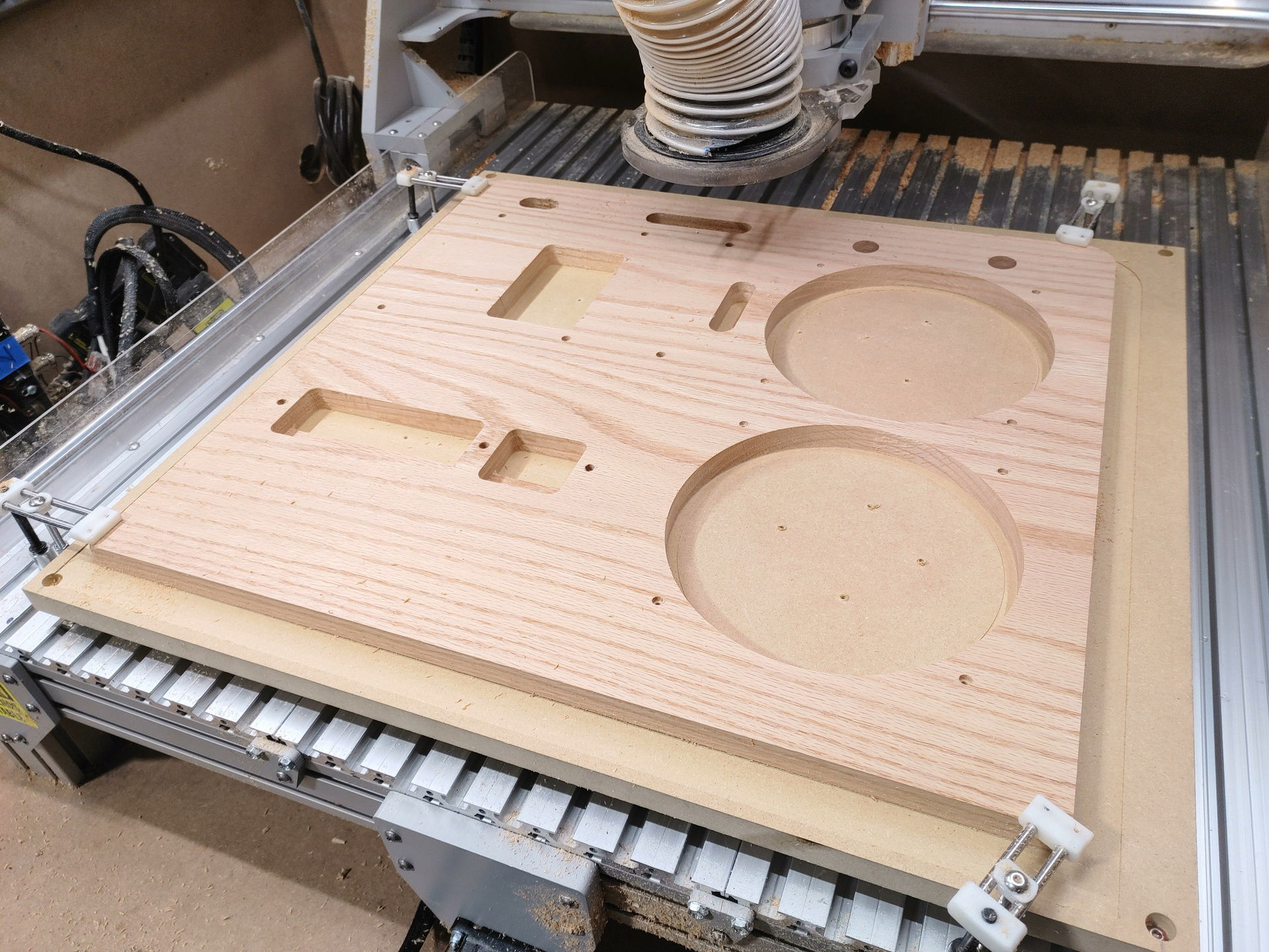 Wooden Open Chassis with 400mm Rad » builds.gg