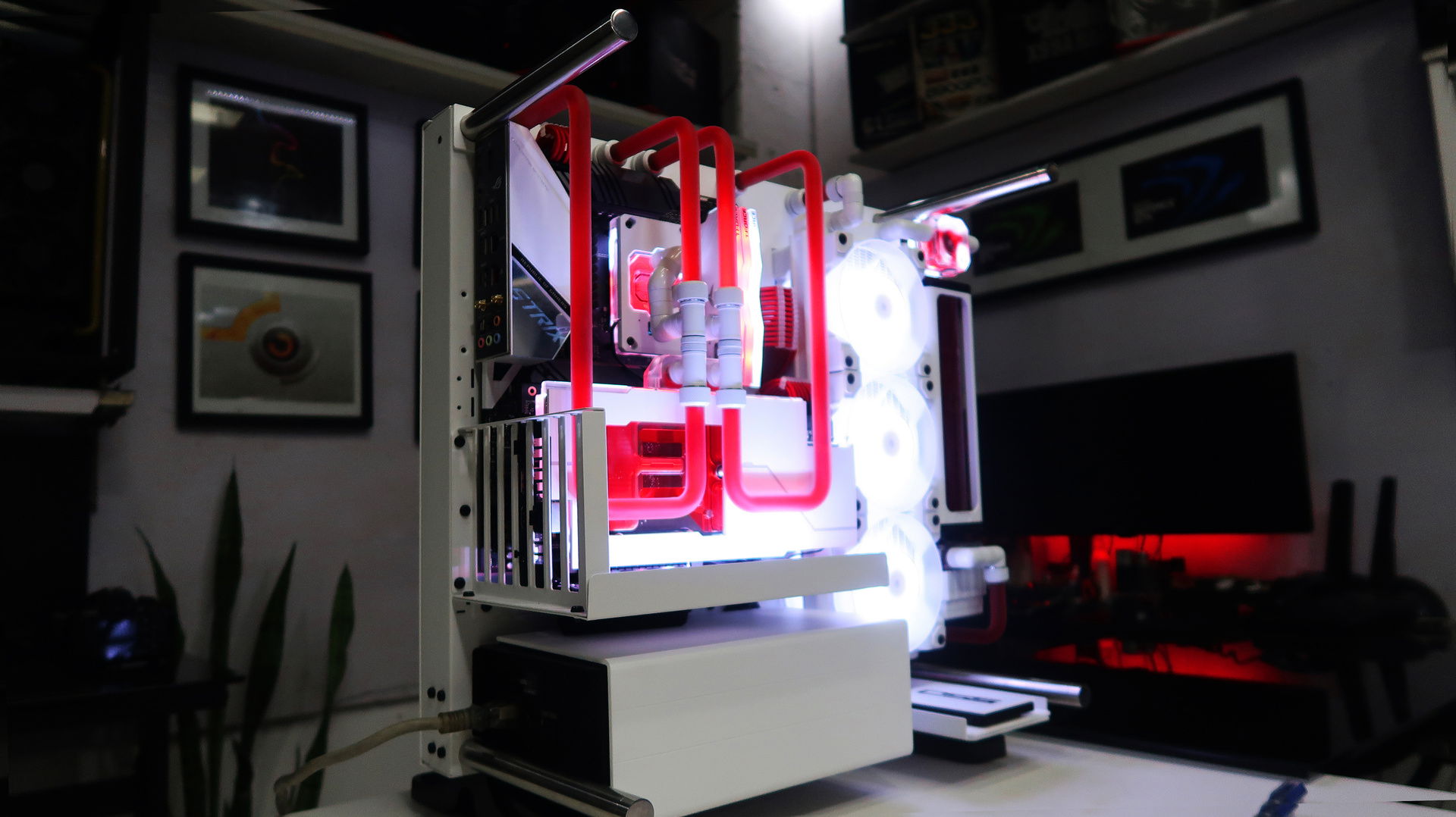 Custom Pc Build #76 " Red Mist " An Asus ROG Gaming streaming pc on a ...