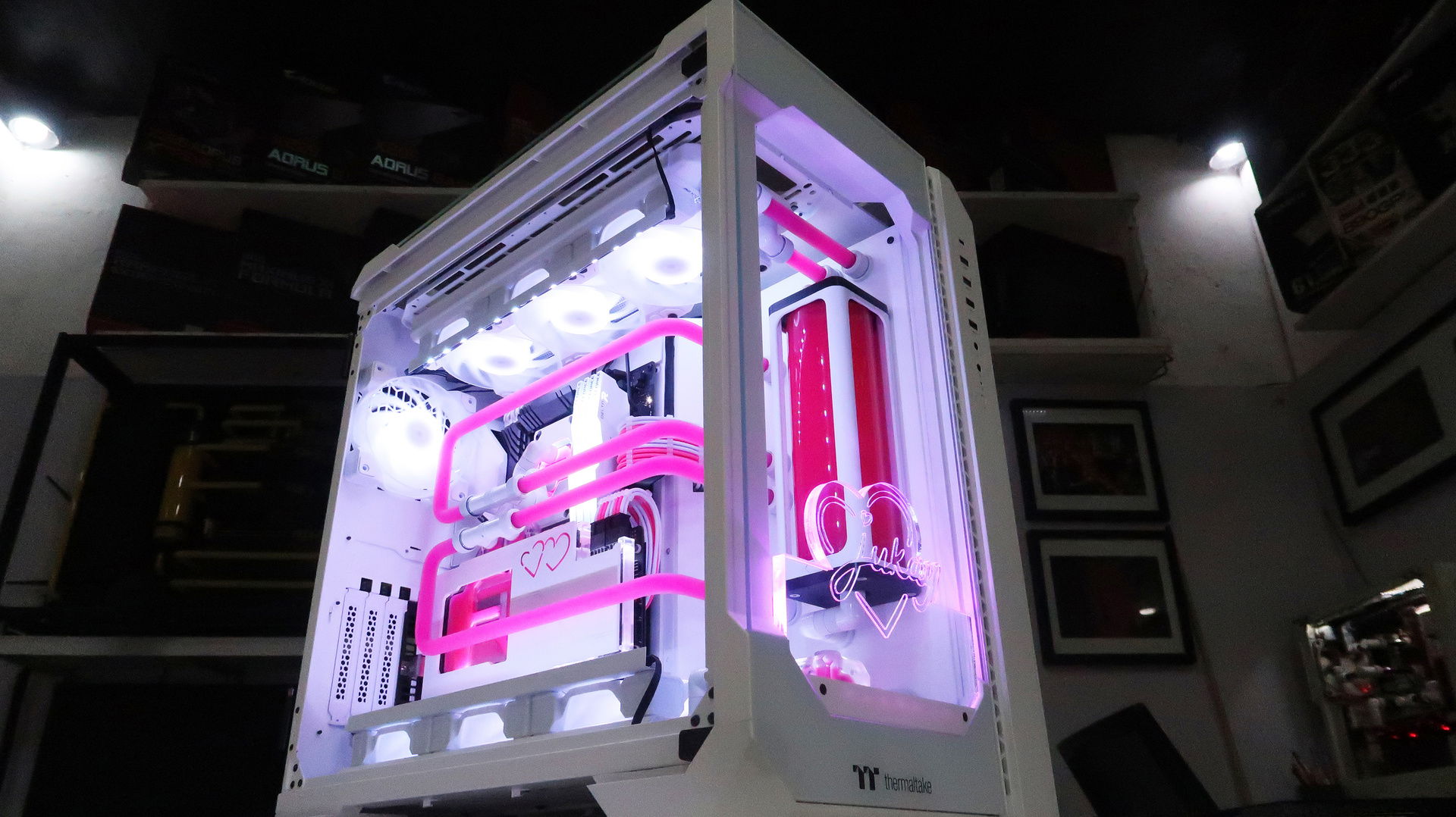 Custom Pc Build #78 "Jukay" A Pink Asus Gaming/Streaming Pc on a ...