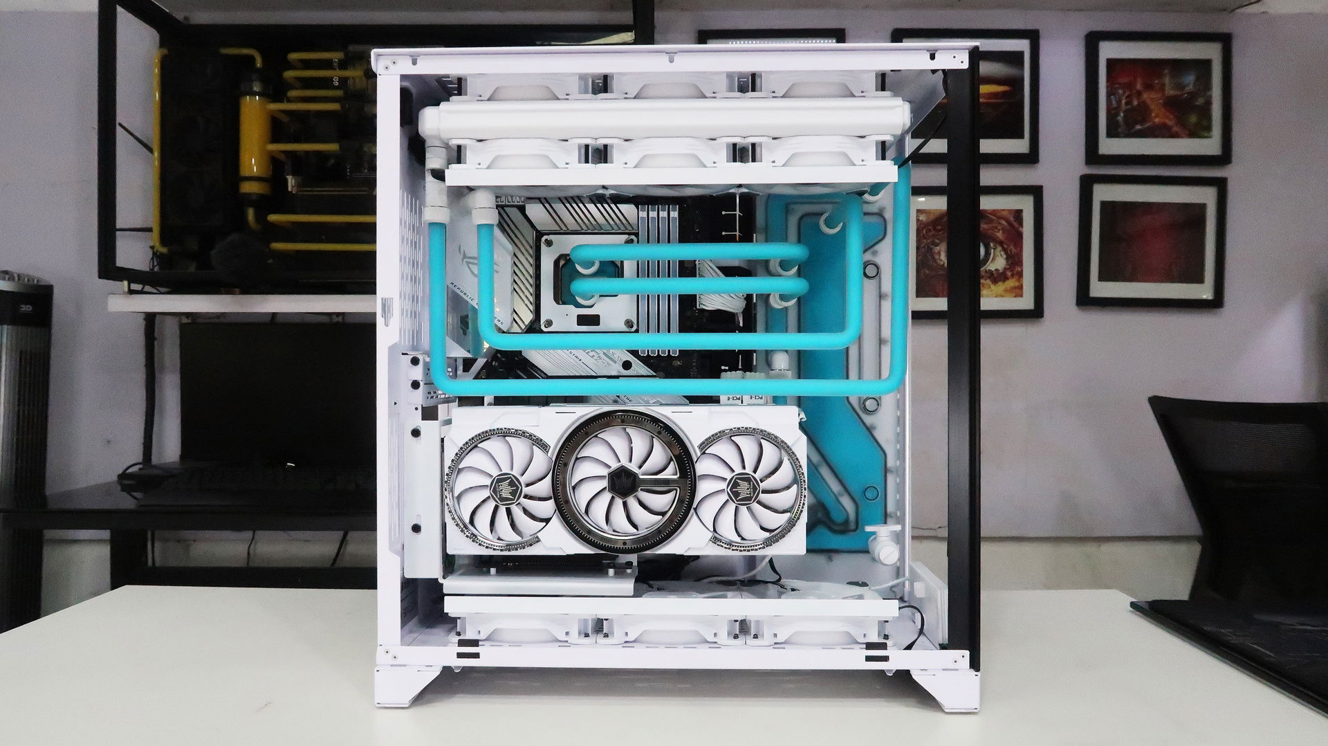 Custom Pc Build #82 " Hall of Fame " An i7 and Galax HOF RTX gaming pc ...