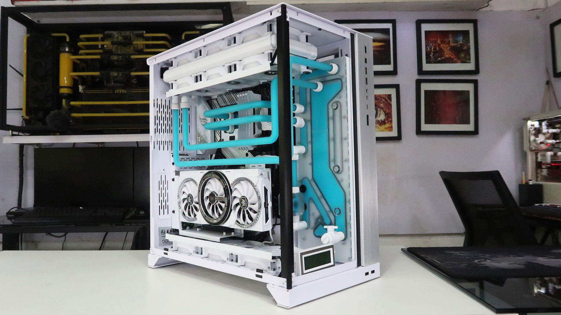 Custom Pc Build #82 " Hall of Fame " An i7 and Galax HOF RTX gaming pc ...