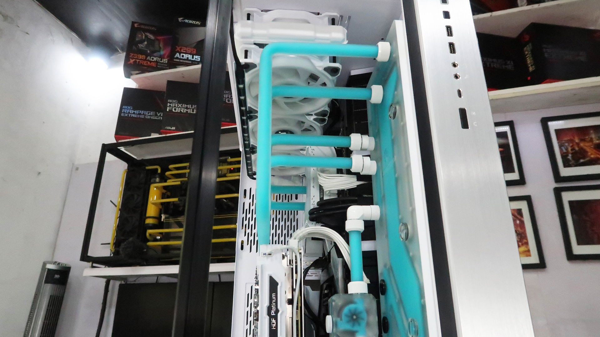 Custom Pc Build #82 " Hall of Fame " An i7 and Galax HOF RTX gaming pc ...