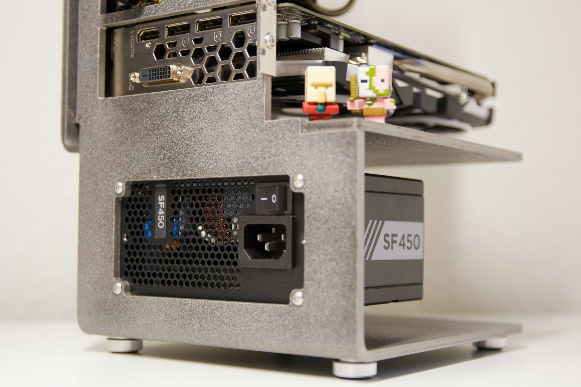 Open Case ITX Sandblasted with clear lacquer » builds.gg