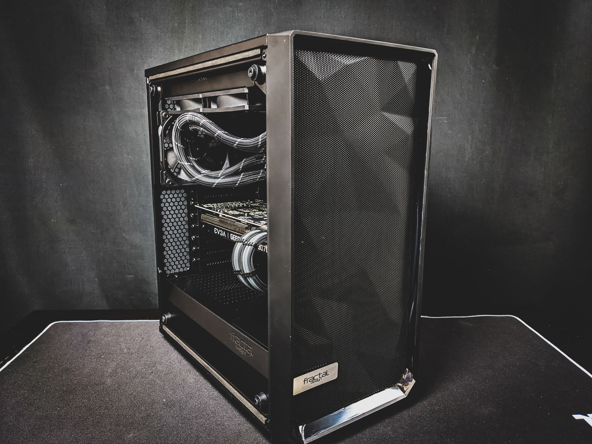 MC0002 - Fractal Meshify Build and Thermaltake Floe RC 360 AIO Unboxing ...