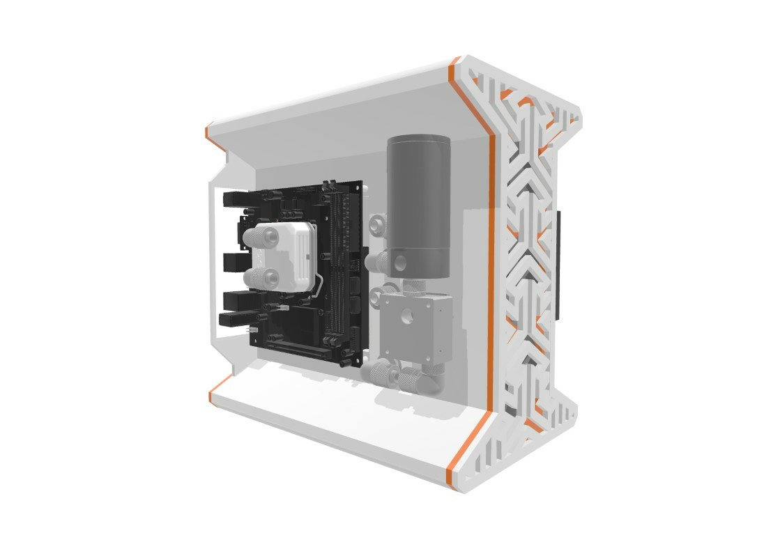 The Thing -3D printed case- » builds.gg