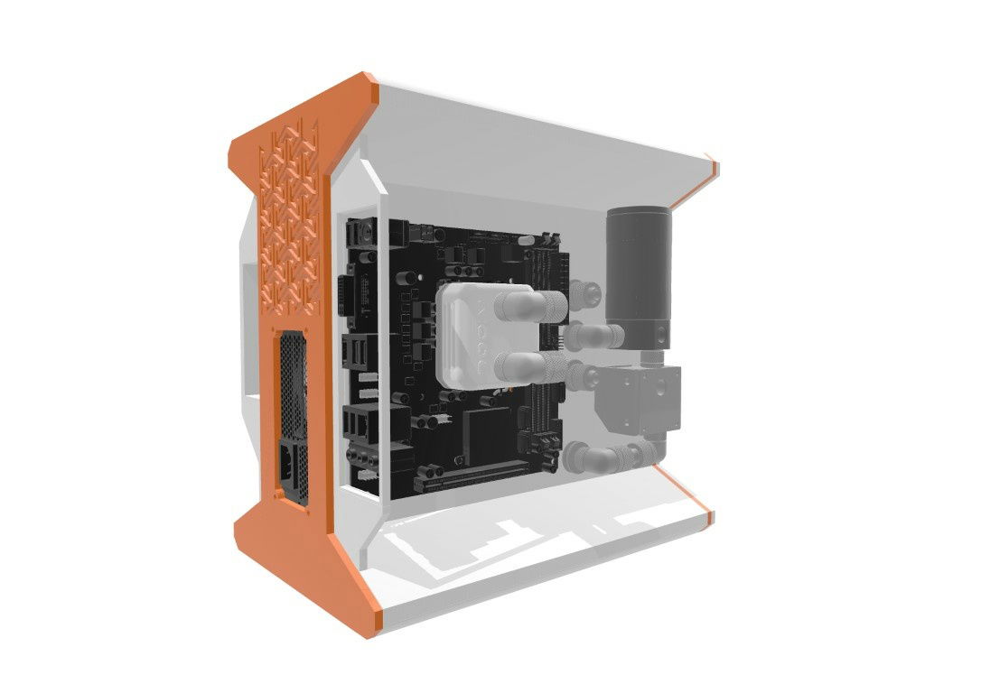 The Thing -3D printed case- » builds.gg