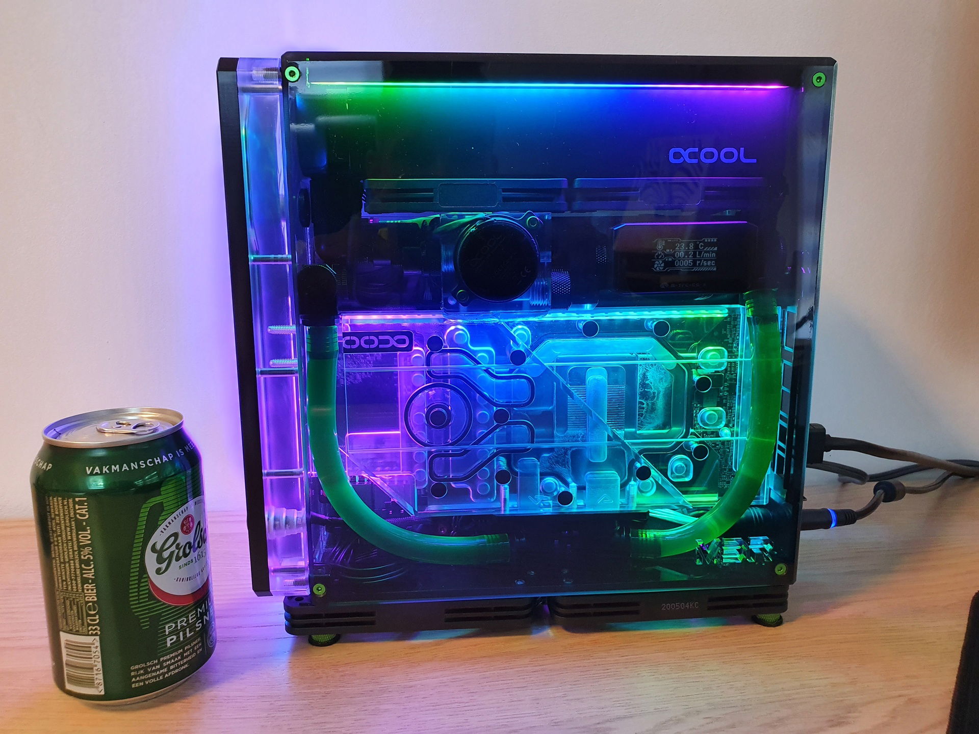 Ekwb front res case 8liter itx » builds.gg