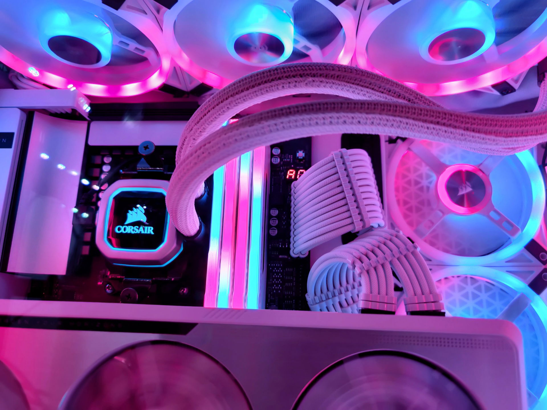 Neon Vision white and aluminium. » builds.gg